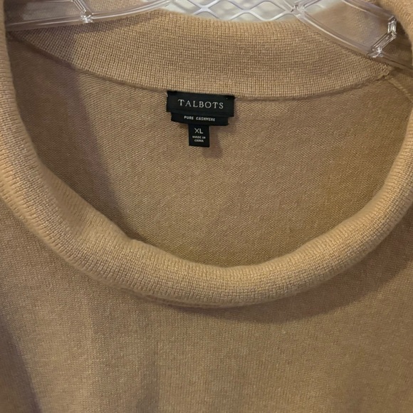 Talbots | Sweaters | Talbots Pure Cashmere Cowell Neck Sweater | Poshmark